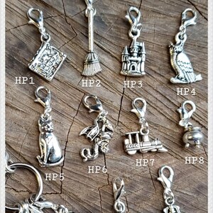 Wizard Mega Charm Bracelet Choose From 4-14 Charms Magical - Etsy