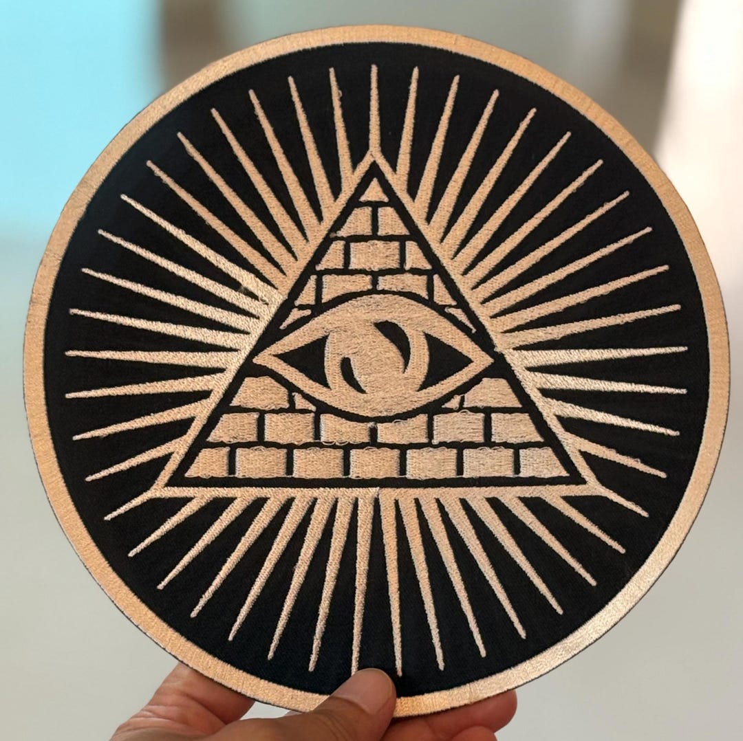 Eye of Horus Embroidery Patch: Ancient Egyptian Symbol Iron-on - Etsy