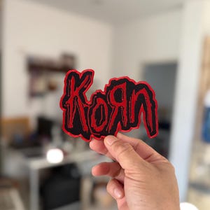 2pcs. Korn Nu Metal Band Music Logo Symbol Embroidery Iron-on Sew-on Patches - Etsy