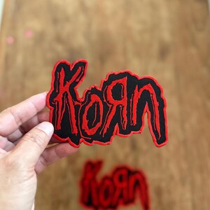 2pcs. Korn Nu Metal Band Music Logo Symbol Embroidery Iron-on Sew-on Patches - Etsy