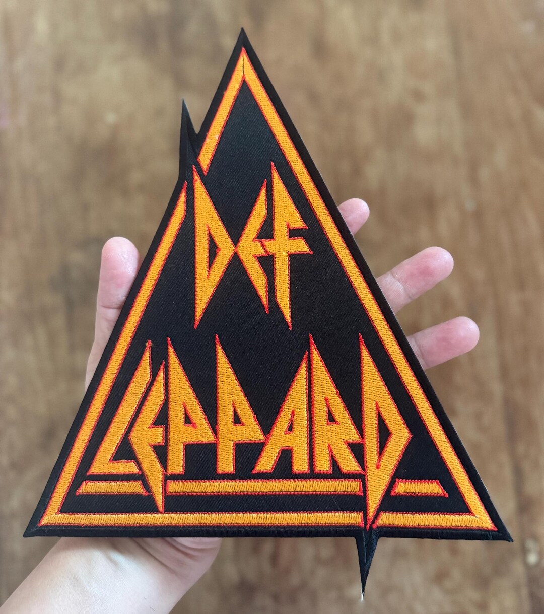 Def Leppard Rock Band Music Logo Symbol Embroidery Iron-on Sew-on ...
