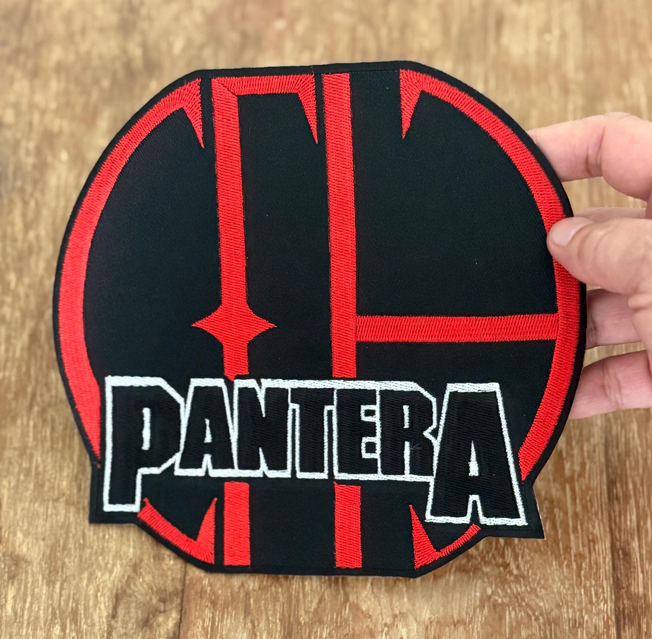 Pantera Heavy Metal Band Music Logo Symbol Embroidery Iron-on Sew-on ...