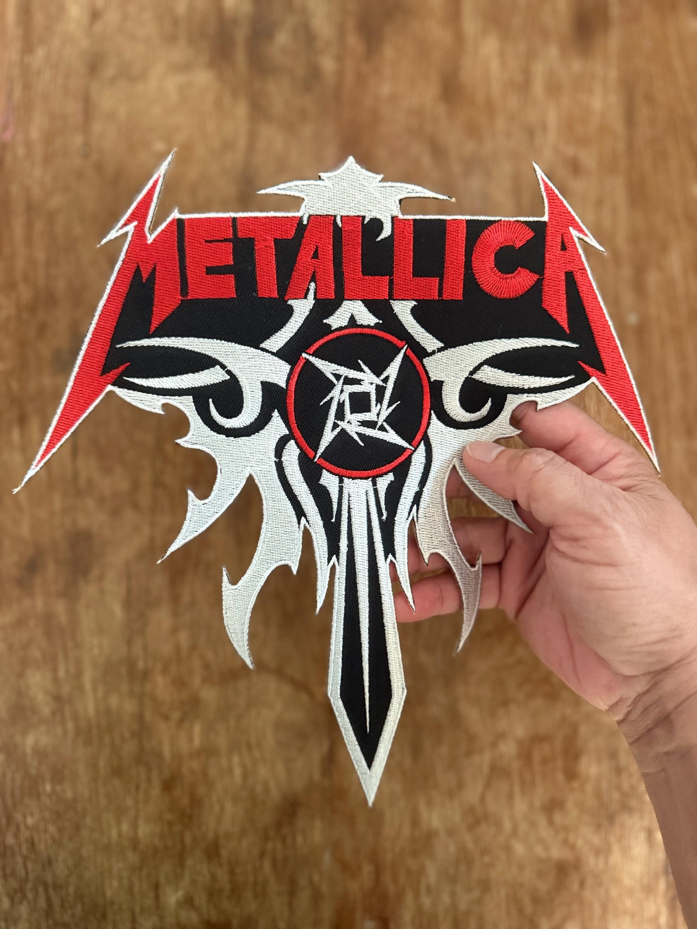 Metallica Band Music Heavy Metal Speed Metal Logo Symbol Embroidery ...