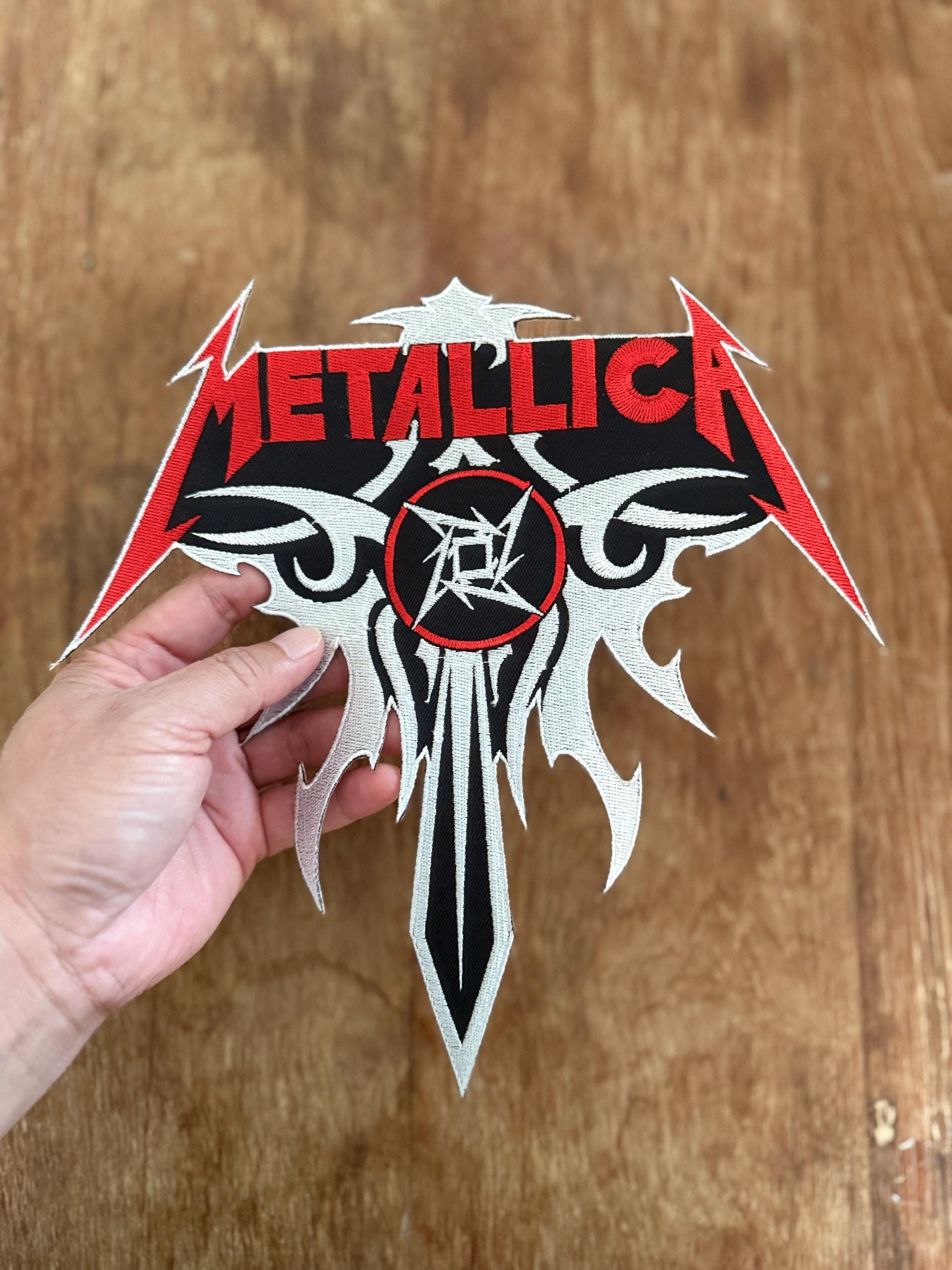 Metallica Band Music Heavy Metal Speed Metal Logo Symbol Embroidery ...
