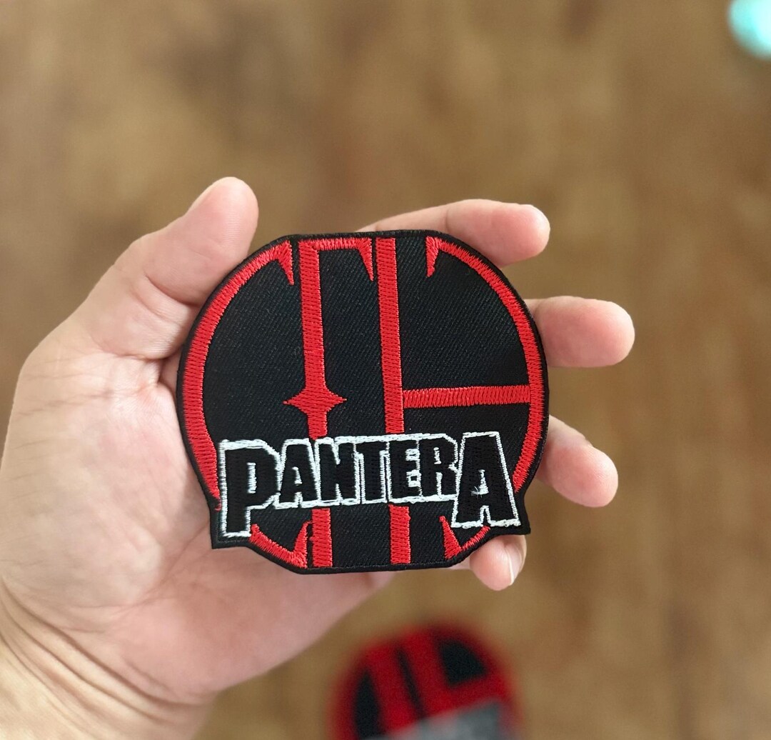 2pcs. Pantera Heavy Metal Band Music Logo Symbol Embroidery Iron-on Sew-on Patches - Etsy