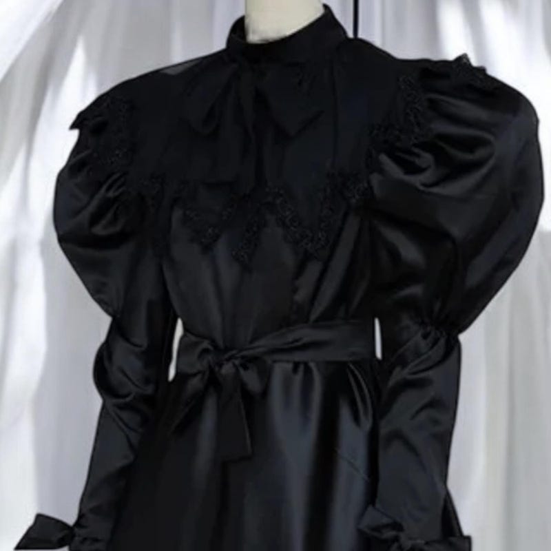 Gothic Lace Dress - Etsy