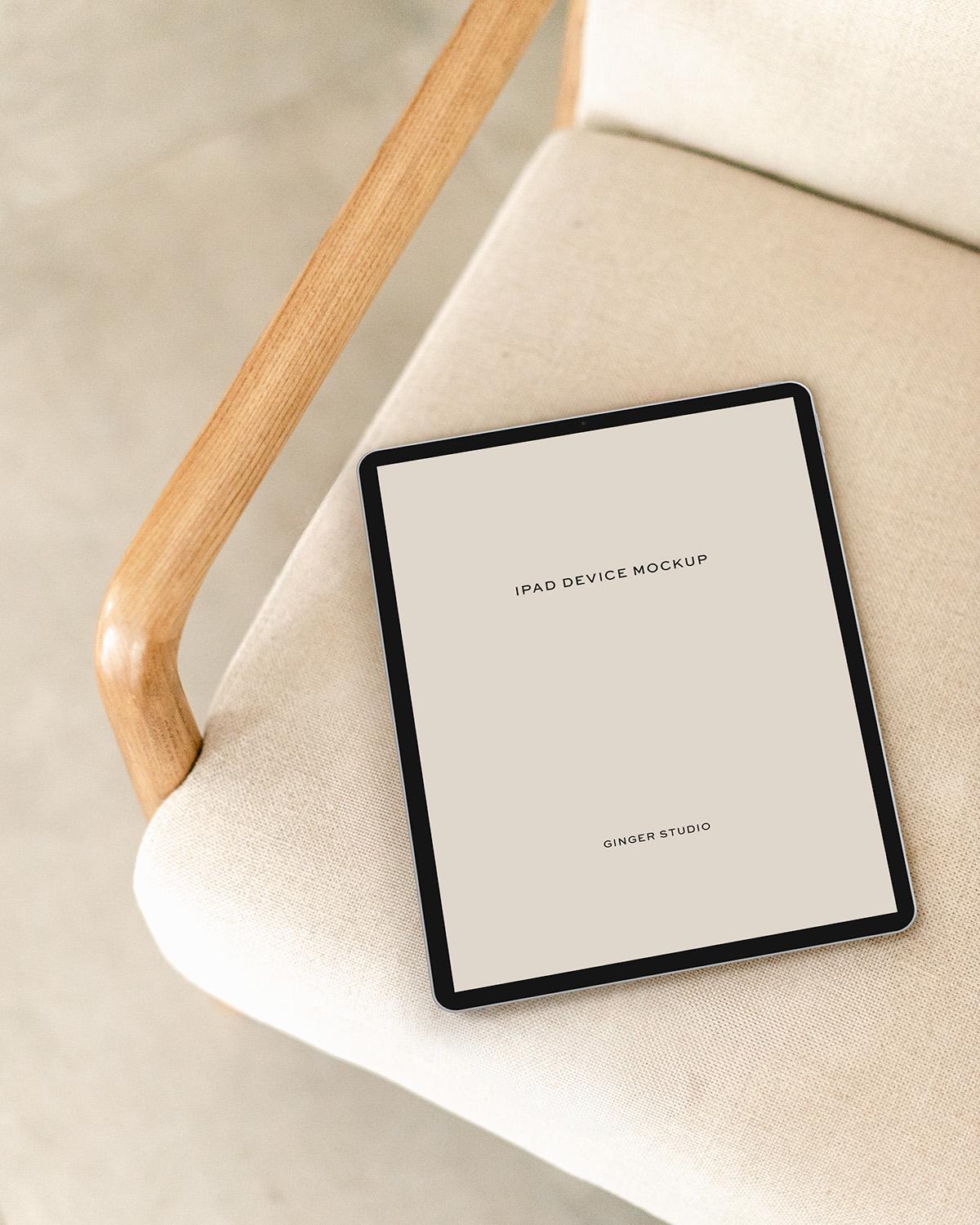 Modern and Minimal iPad Mockup: Web & App Tablet Design (PSD) - Etsy