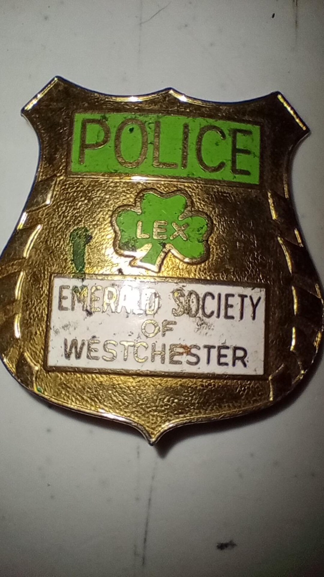 Rare Police Badge - Etsy