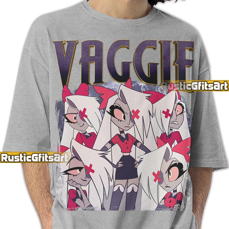 VAGGIE HAZBIN HOTEL Shirt, Vaggie Babe Toots Custom T-shirt, Journey to ...