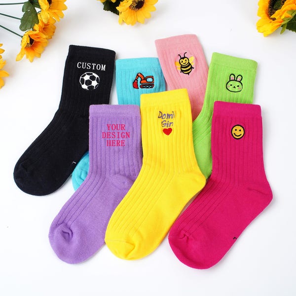 Colorful Socks - Etsy
