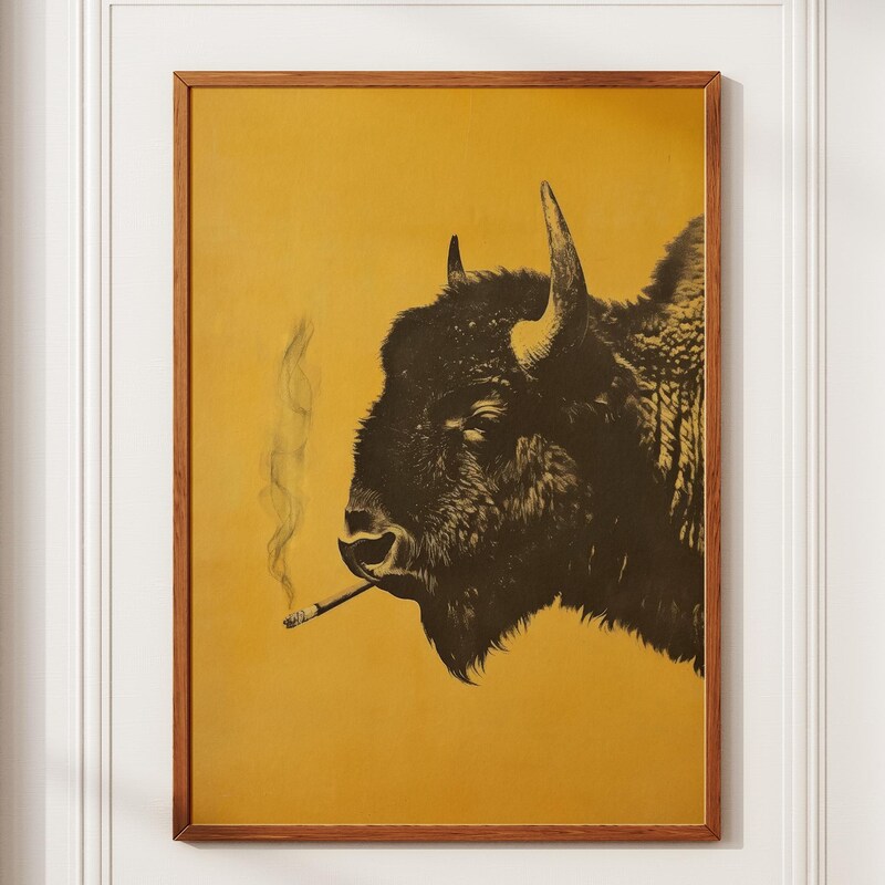 Buffalo Poster - Etsy