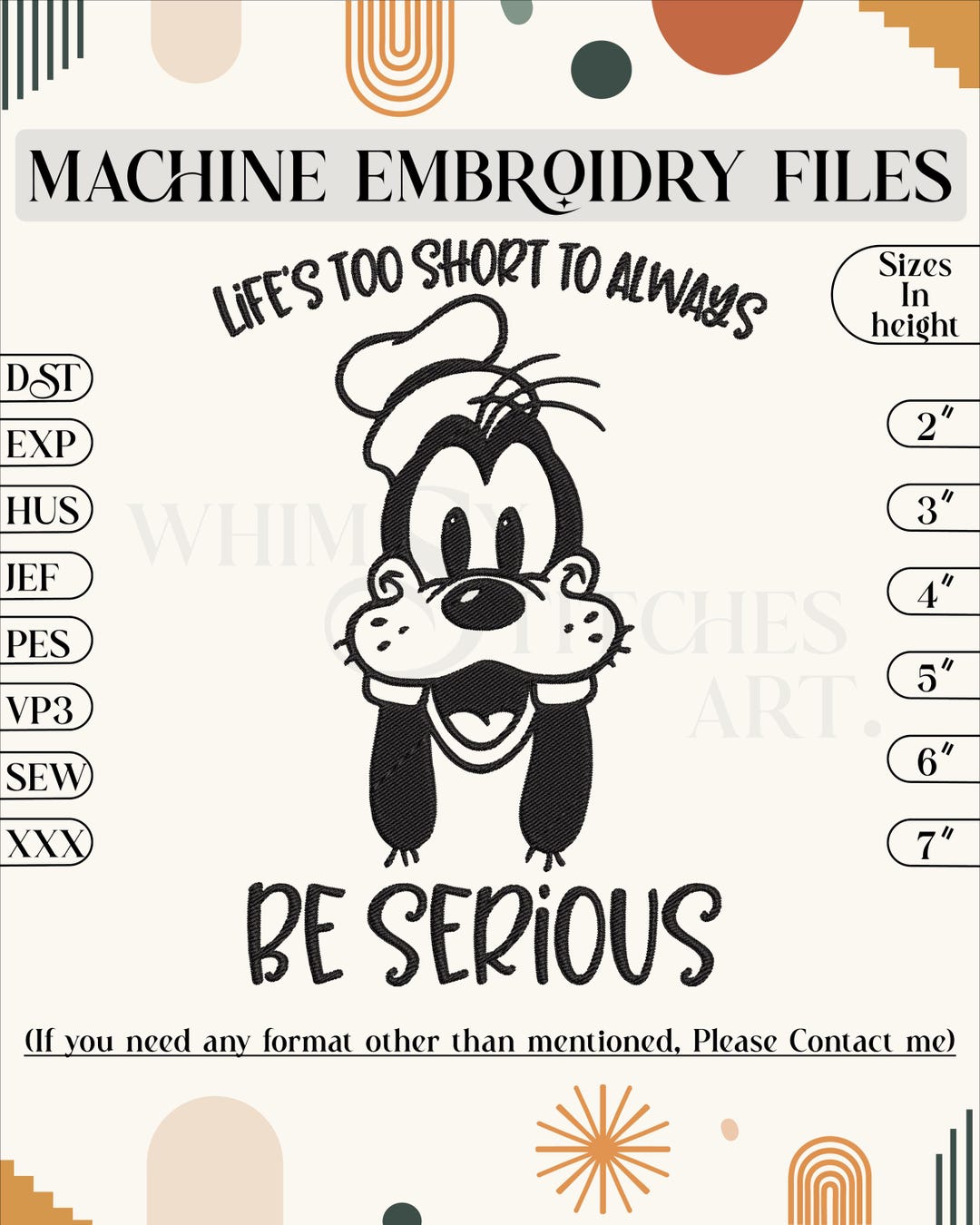 Goofy Embroidery Design Goofy Machine Embroidery Designs Mickey Mouse ...