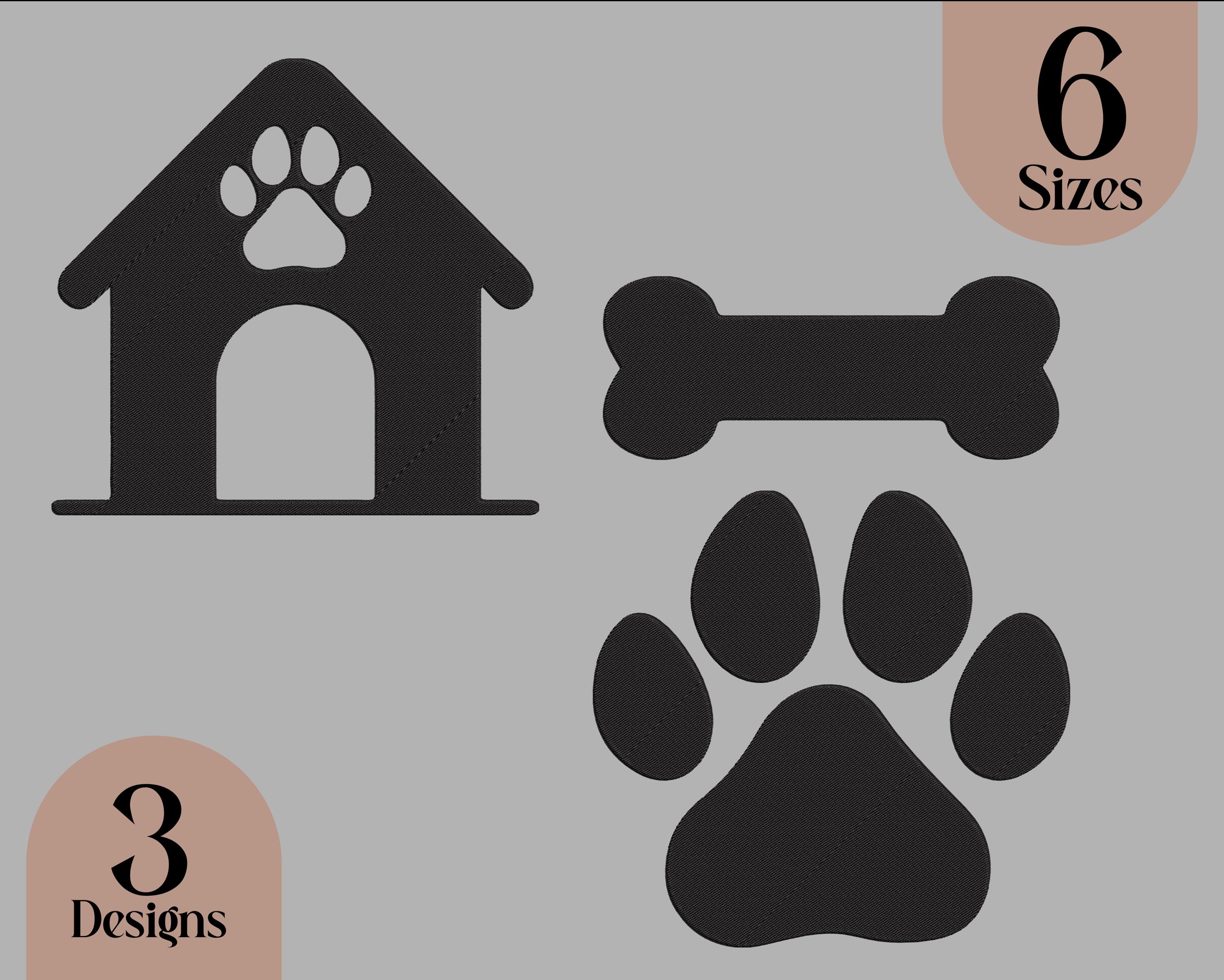 Dog House Machine Embroidery Design Dog Embroidery Pattern Digital File ...