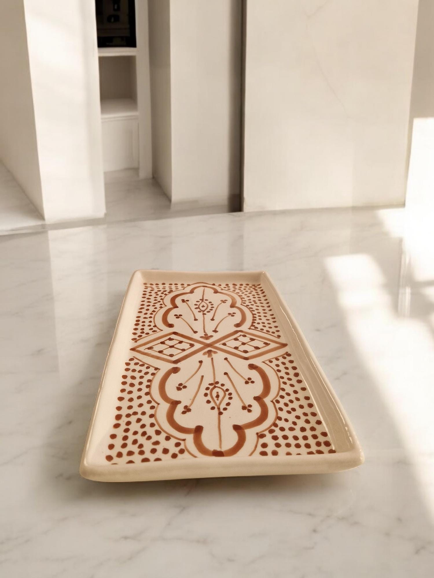 Handmade Rectangular Ceramic Trays – Artisan Pottery Serving Platters ...
