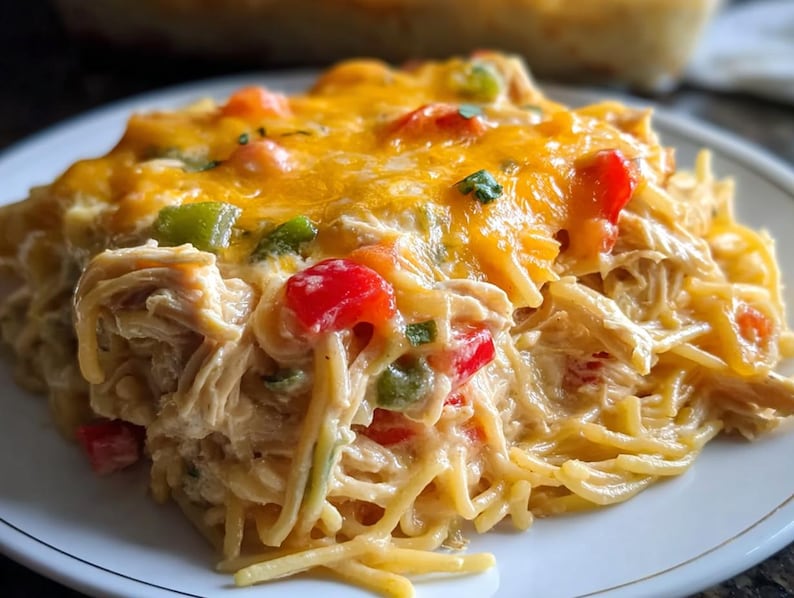 Creamy Cheesy Spaghetti - Digital Recipe Card | Printable PDF | Quick ...