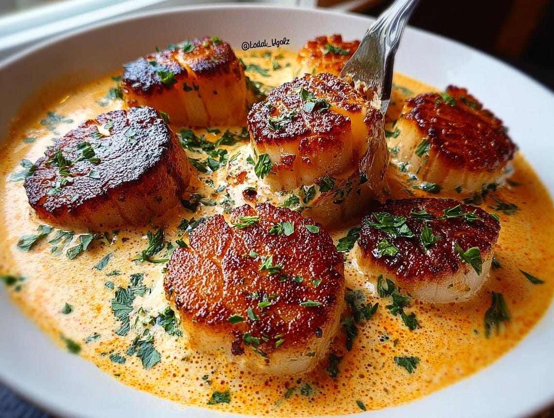 Seared Scallops Spicy Cajun Recipe PDF Bundle Pack of 3 | Instant ...
