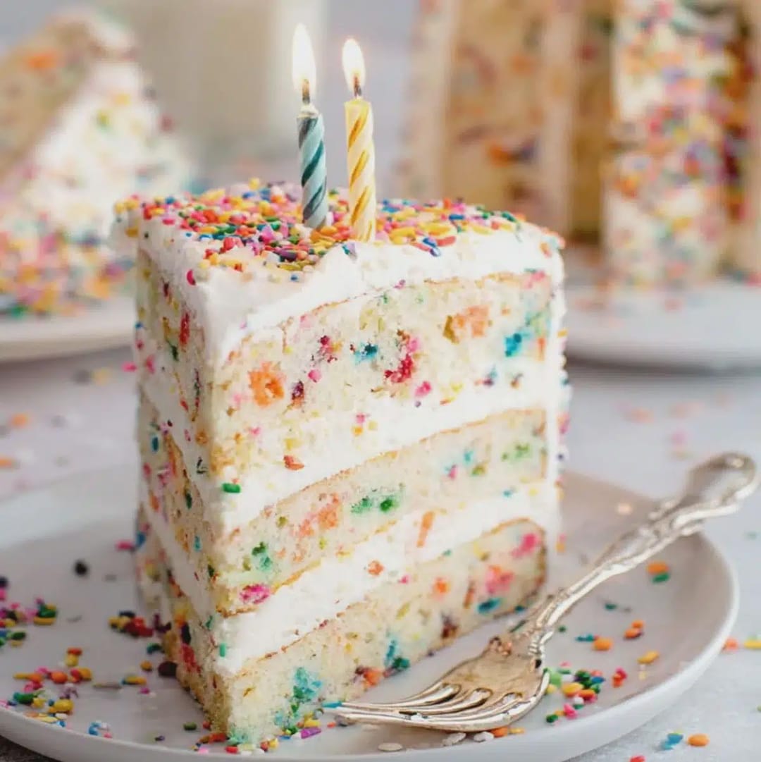 Happy Birthday Cake - Digital Recipe Card | Printable PDF | Quick ...