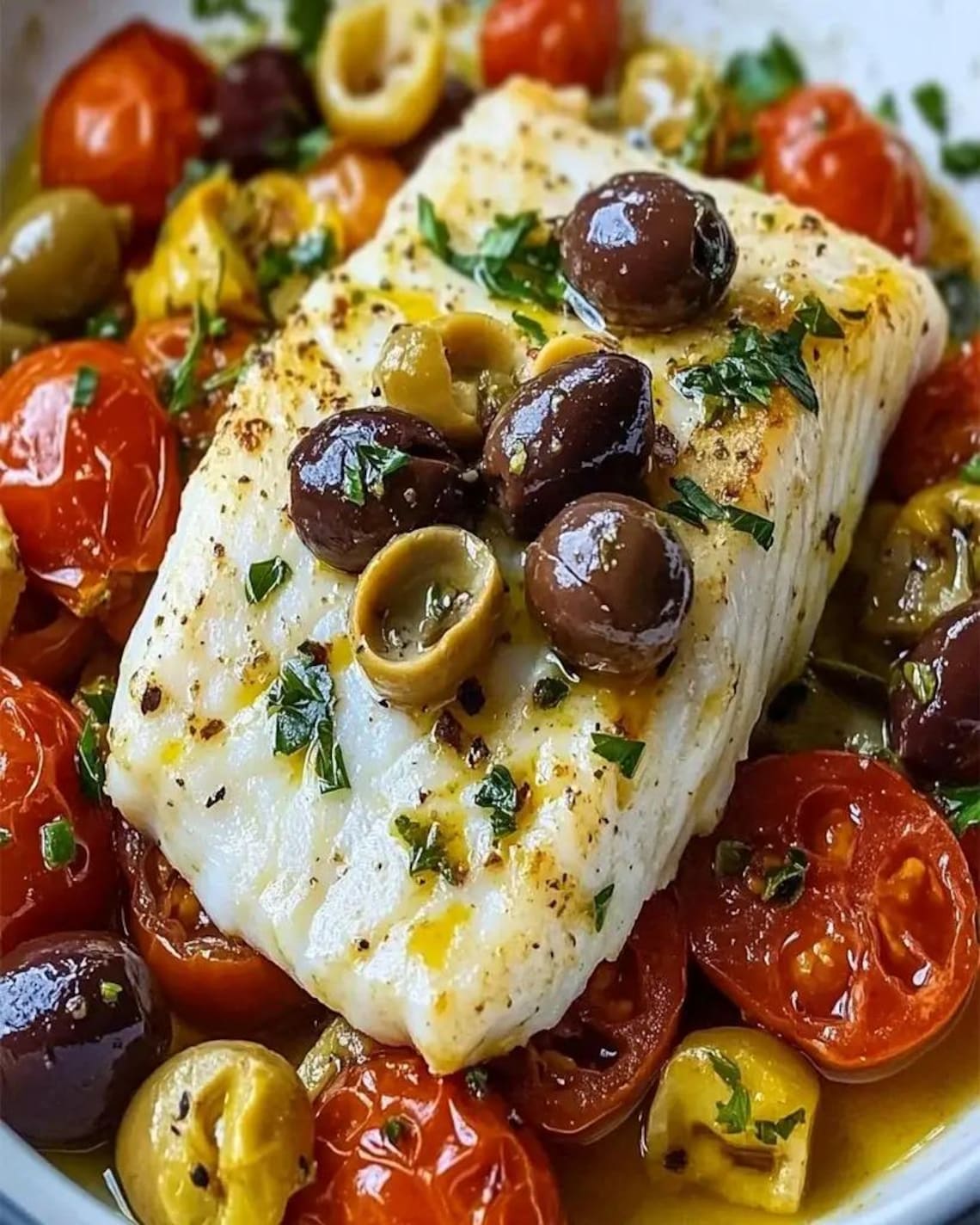 Best Mediterranean Style Baked Cod – Easy - Etsy Canada