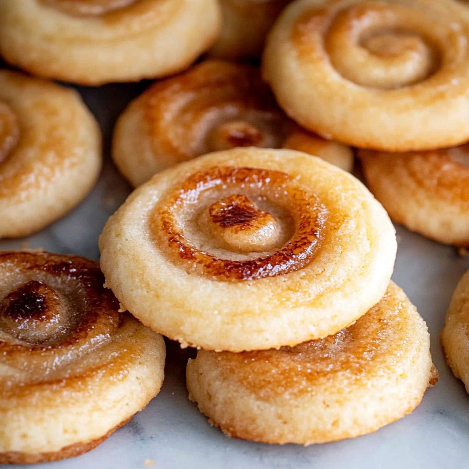 Crème Brûlée Cookies Soft Chewy Gourmet Cookie Box With Caramelized ...