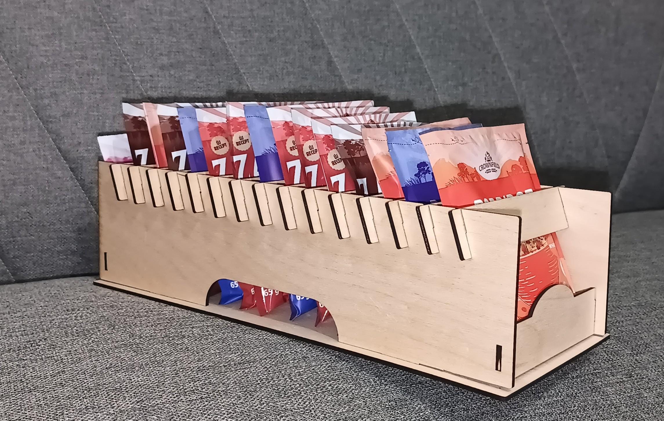 Laser Cut File Vector Spice Rack Spice Holder Seasoning Design SVG ...