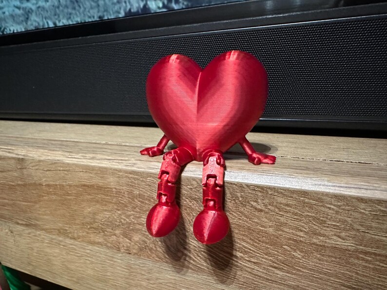 Articulated Hearts Valentine's Day, 3D Printed - Etsy