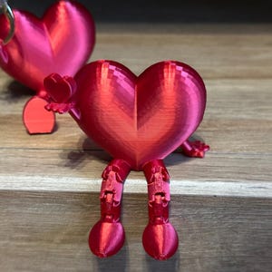 Articulated Hearts Valentine's Day, 3D Printed - Etsy
