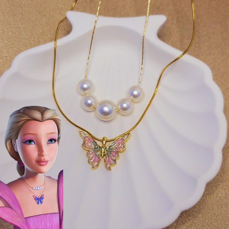 Barbie Necklace - Etsy