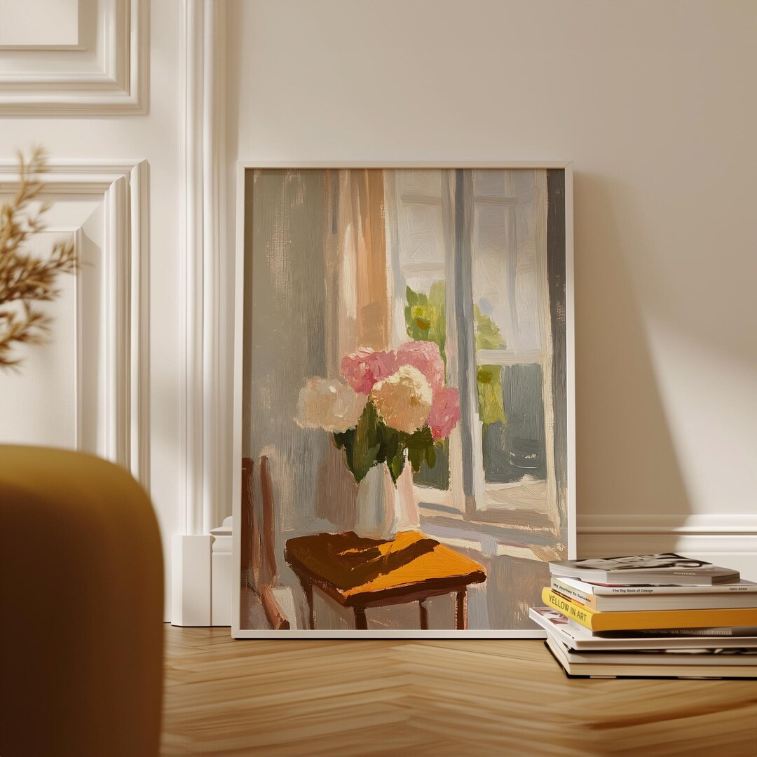 Paster Flowers Print Vintage Wall Art Aestheticposters Aesthetic Wall ...