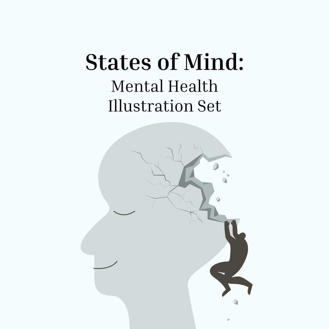 States of Mind: Mental Health Illustration Set - Etsy