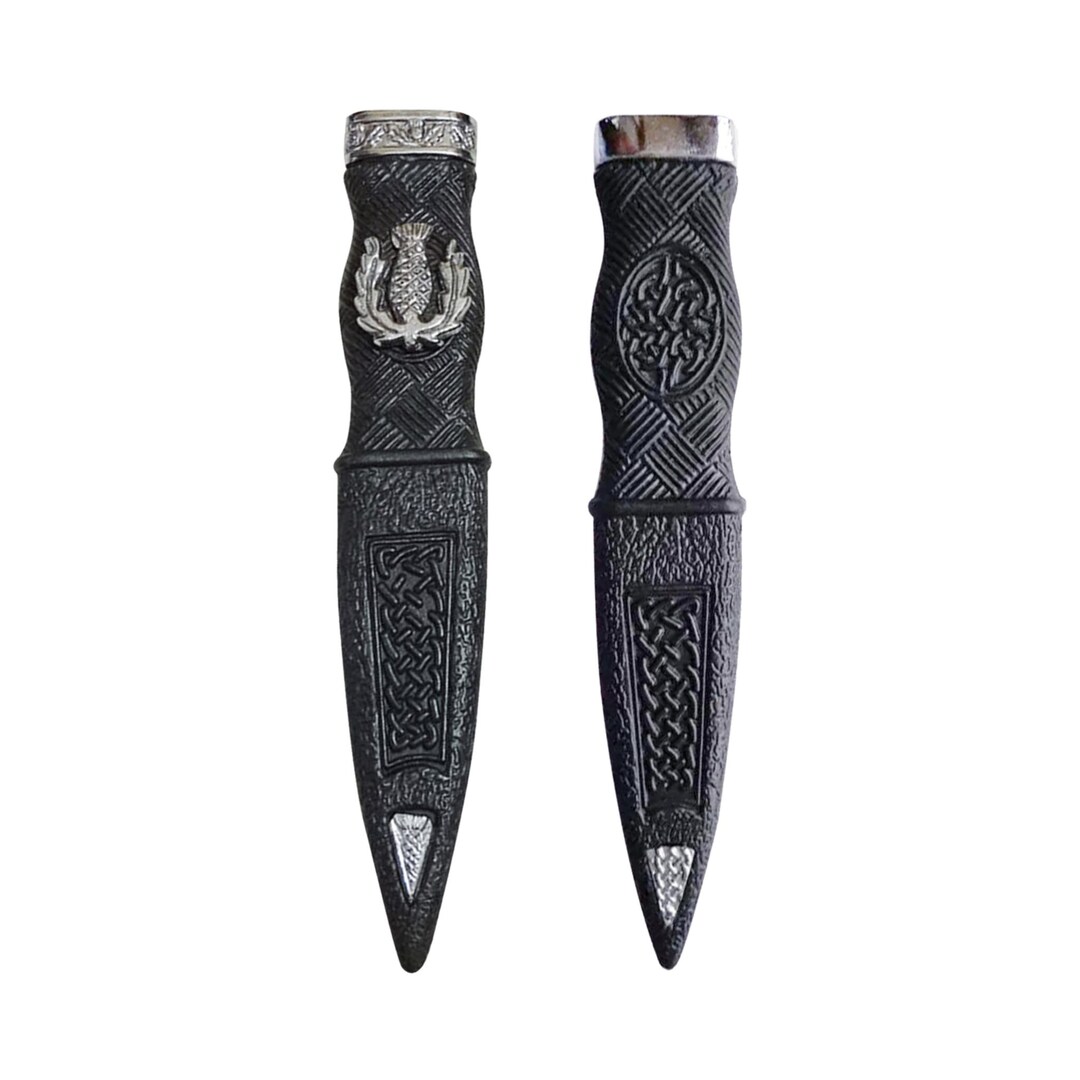 Celtic Sgian Dubh Dummy Knife | Safe Kilt Accessory for Highland Dress ...