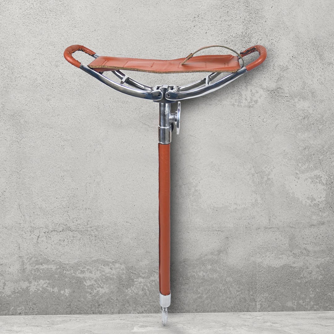 Adjustable Shooting Stick & Folding Walking Seat – Portable Hunting ...