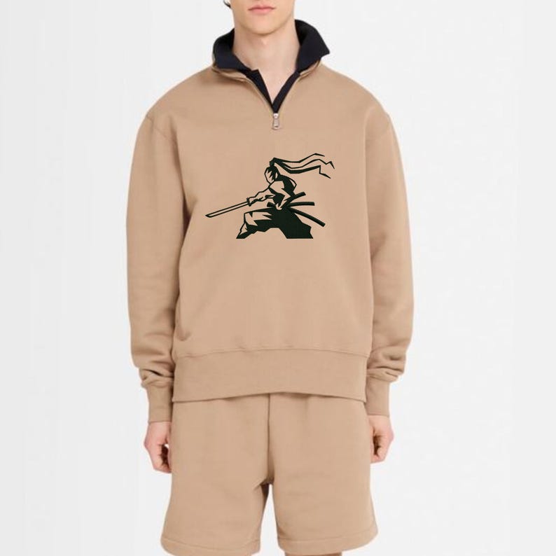 Samurai Embroidery File Japanese Warrior With Swords Machine Stitch ...