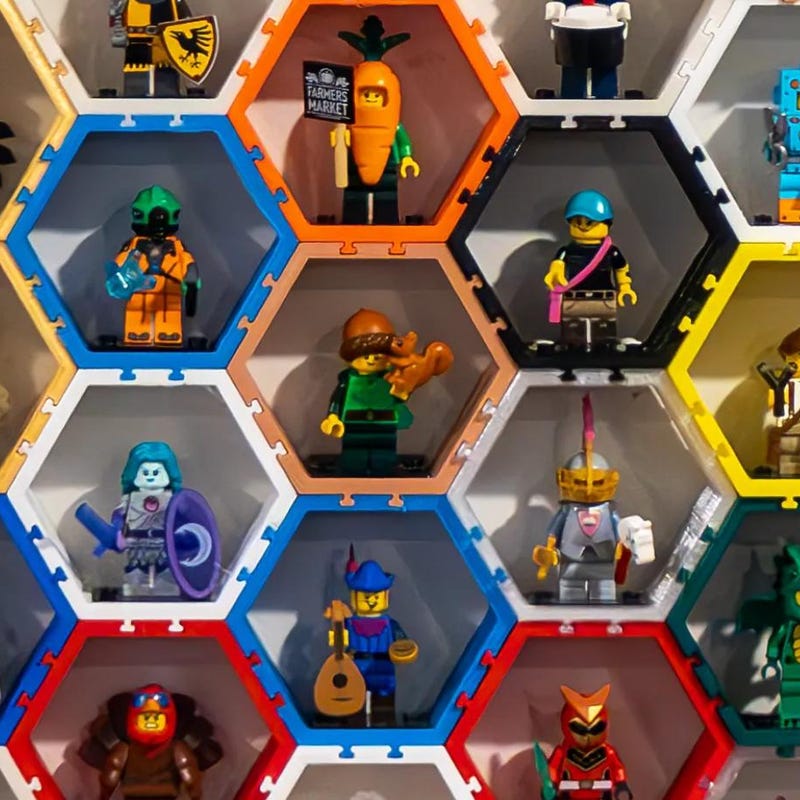 Minifigure Display - Etsy