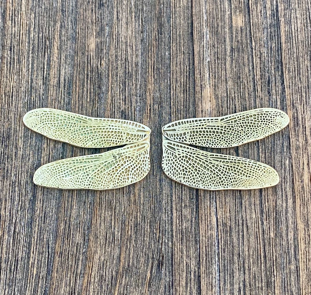 6pc Copper Dragonfly Wings, All Matching Reversible Identical Sides - Etsy
