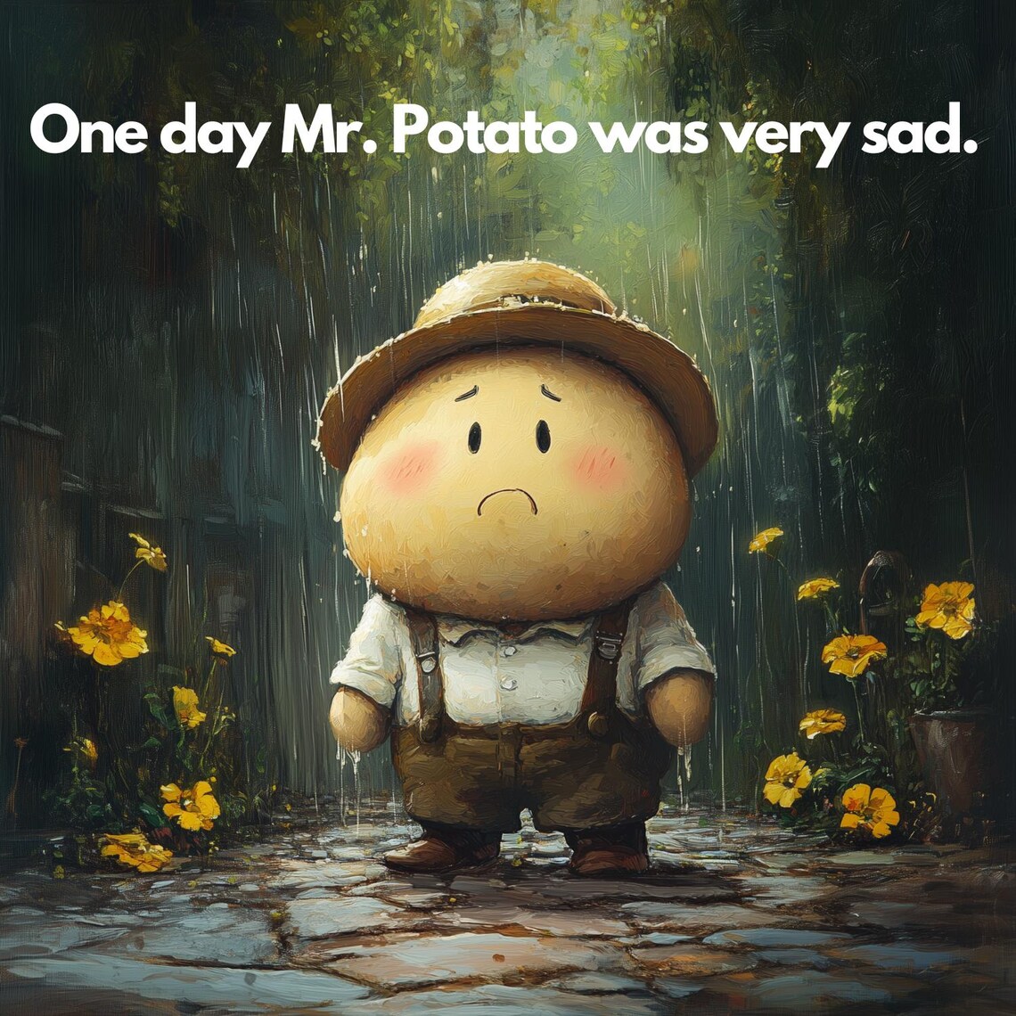 The Adventures of Mr. Potato. A Fairy Tale Character Who Inspires for ...