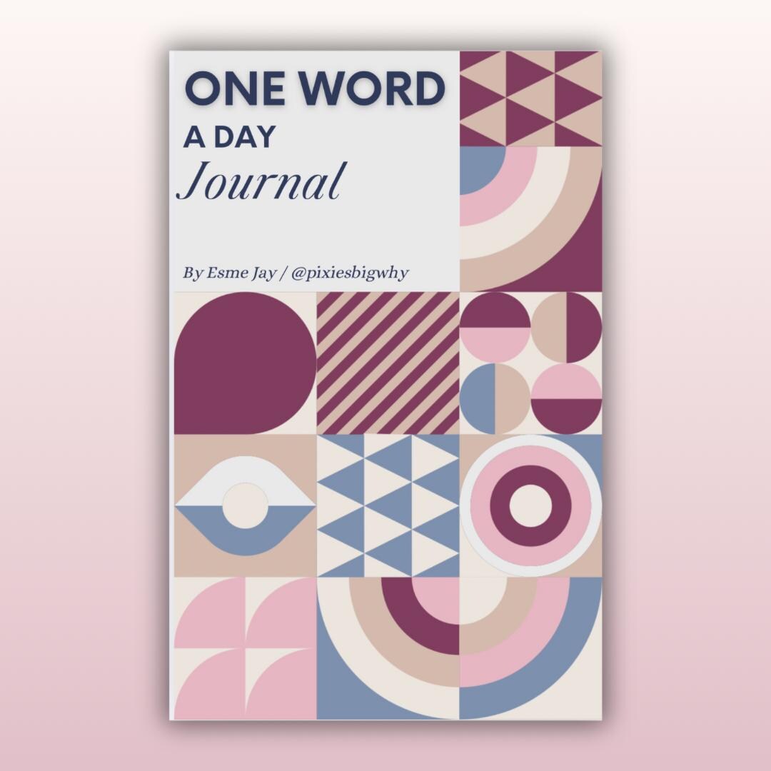 Neurodivergent One Word a Day Journal | Accessible, Sensory-friendly ...