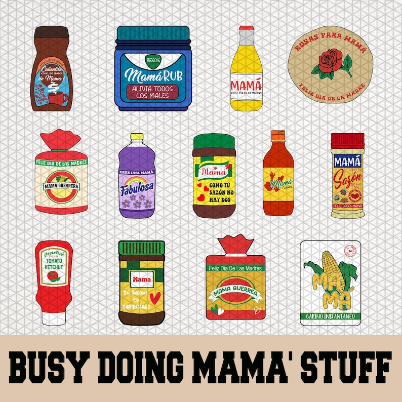 Retro Mama Topper SVG Bundle: Latina Mom Gift (digital Download) - Etsy