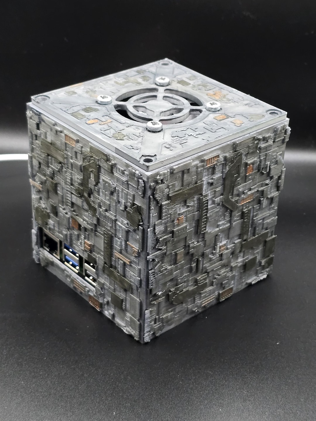 Star Trek Borg Case Raspberry Pi, Raspberry Pi Case, Borg Design ...