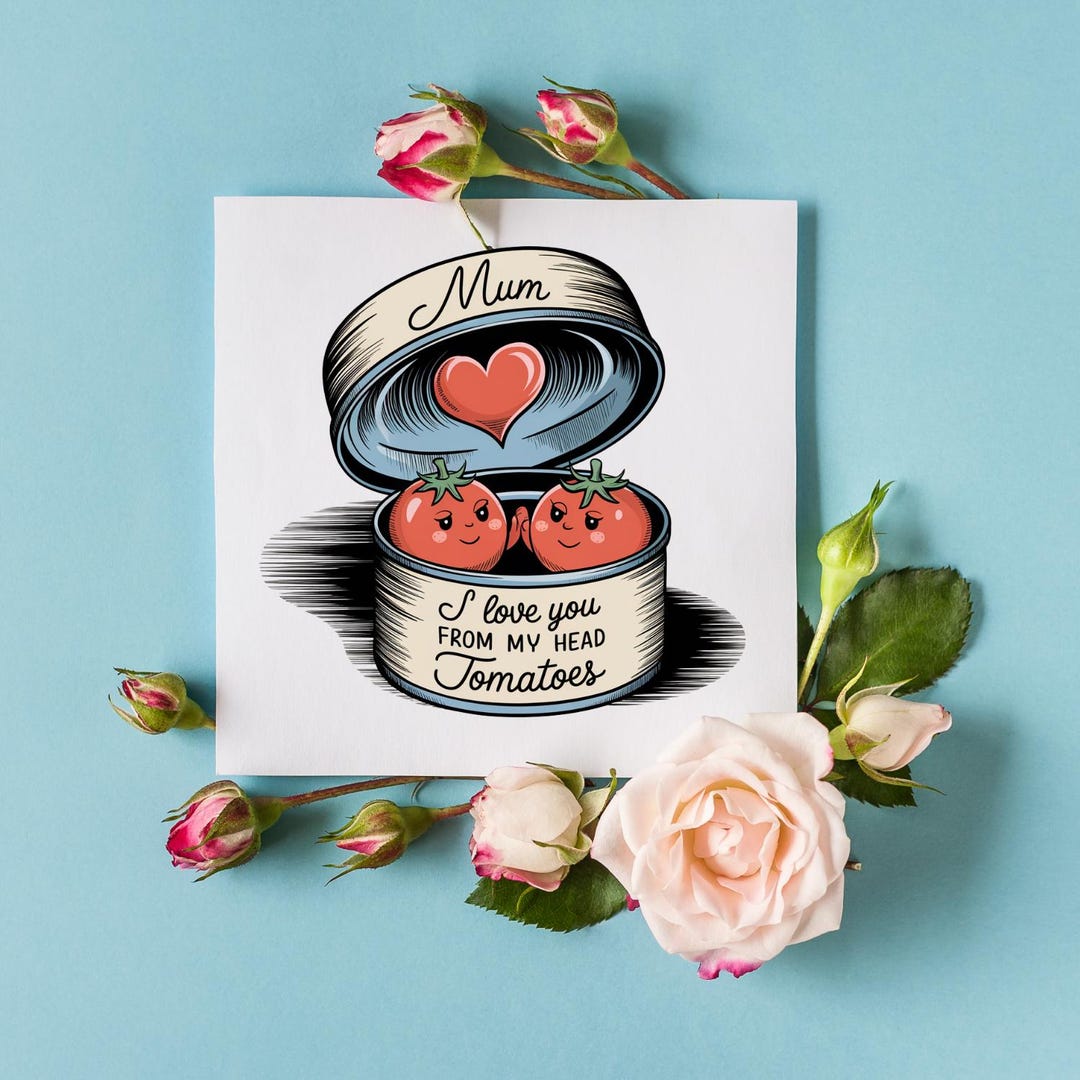 Funny Mothers Day Printable Card Cute Gift for Her Digital Download ...