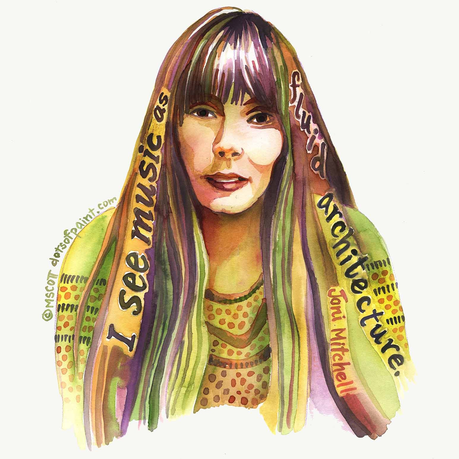 More Famous Women Portraits Inspirational and Creative Quotes Signed ...