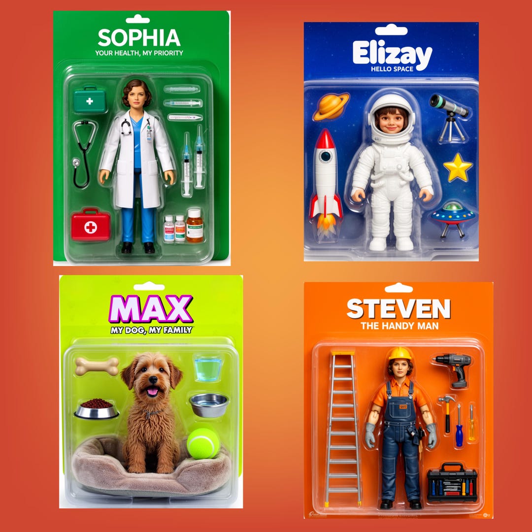 Custom Action Figure Portrait From Photo – Personalized Toy Box Art ...
