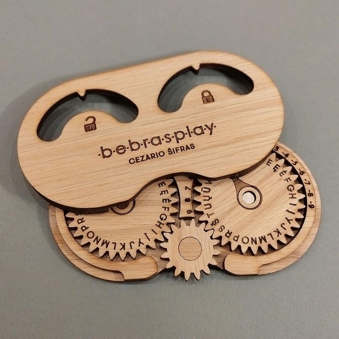 Coding, Cryptography, Caesar, Caesar Cipher, Wooden Toy, Informatics ...