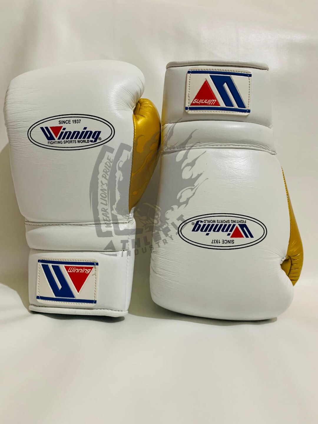 New Custom Sparring Laceup Boxing Gloves Any Logo or Name No Grant No ...