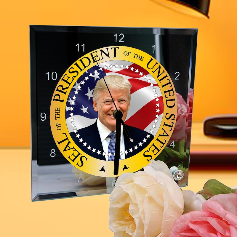 Donald Trump Clock - Etsy
