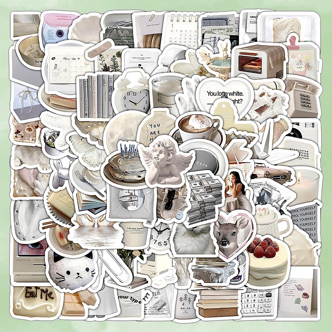50 PCS Stickers, Cute Sticker Pack, Diary Encouragement Quotes ...