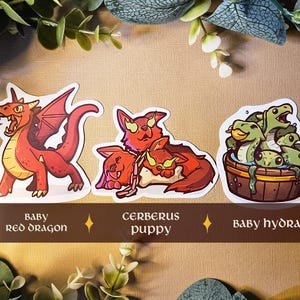 BABY BEASTS | Owlbear, Gelatinous Cube, Displacer Beast, Cerberus ...