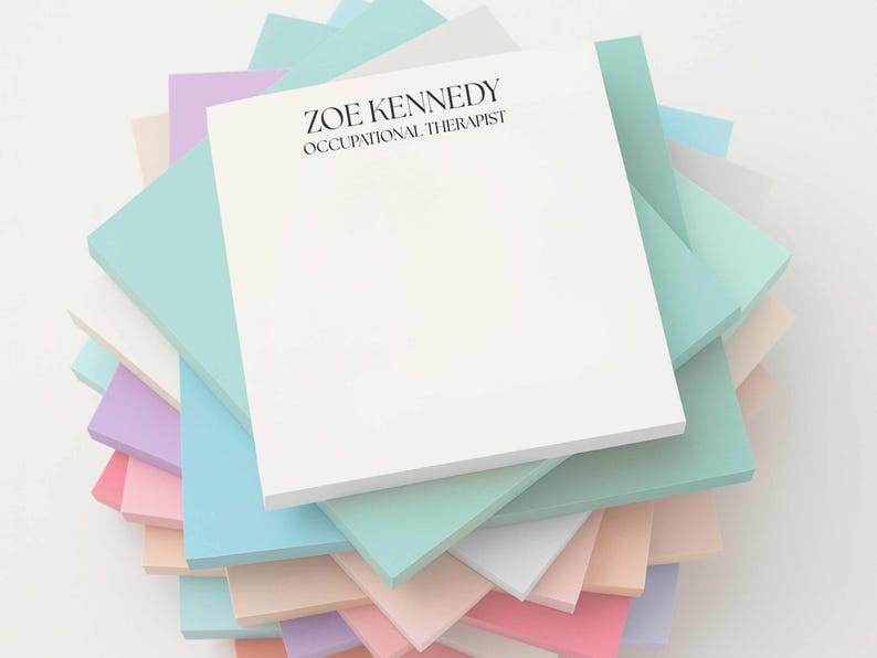 Personalized Note Pads, Custom Sticky Notes, Office Stationery Supplies ...