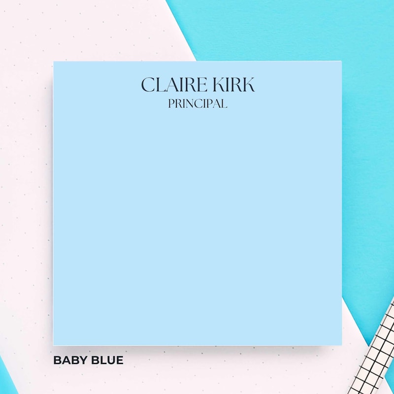 Personalized Post Pad - Etsy
