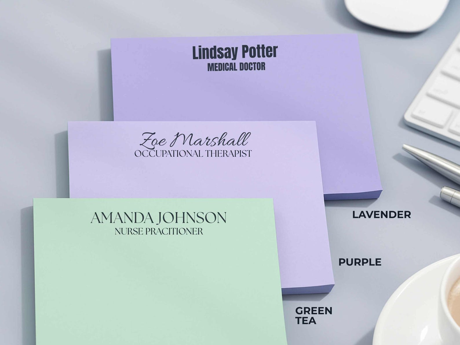 Personalized Note Pads, Custom Sticky Notes, Office Stationery Supplies ...