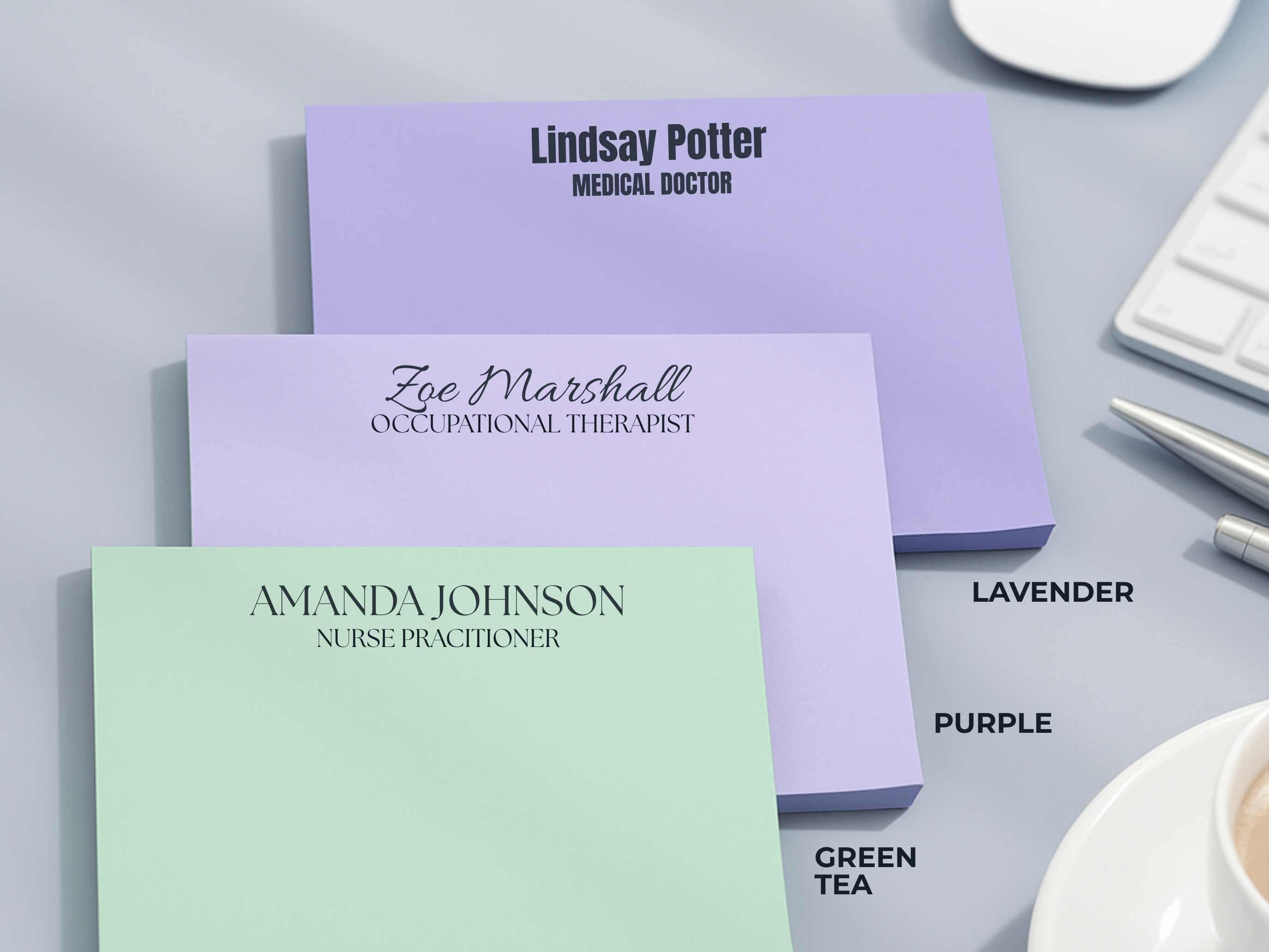 Personalized Note Pads, Custom Sticky Notes, Office Stationery Supplies ...